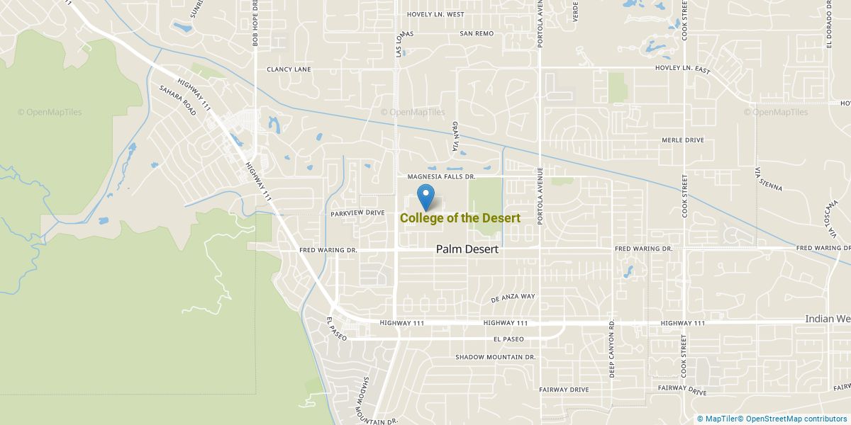 College of the Desert Healthcare Majors - Healthcare Degree Search