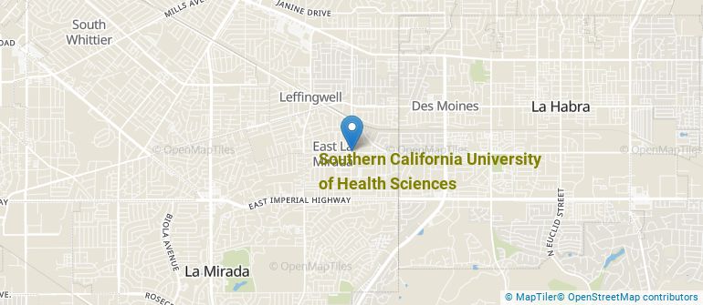 Southern California University of Health Sciences Healthcare Majors ...